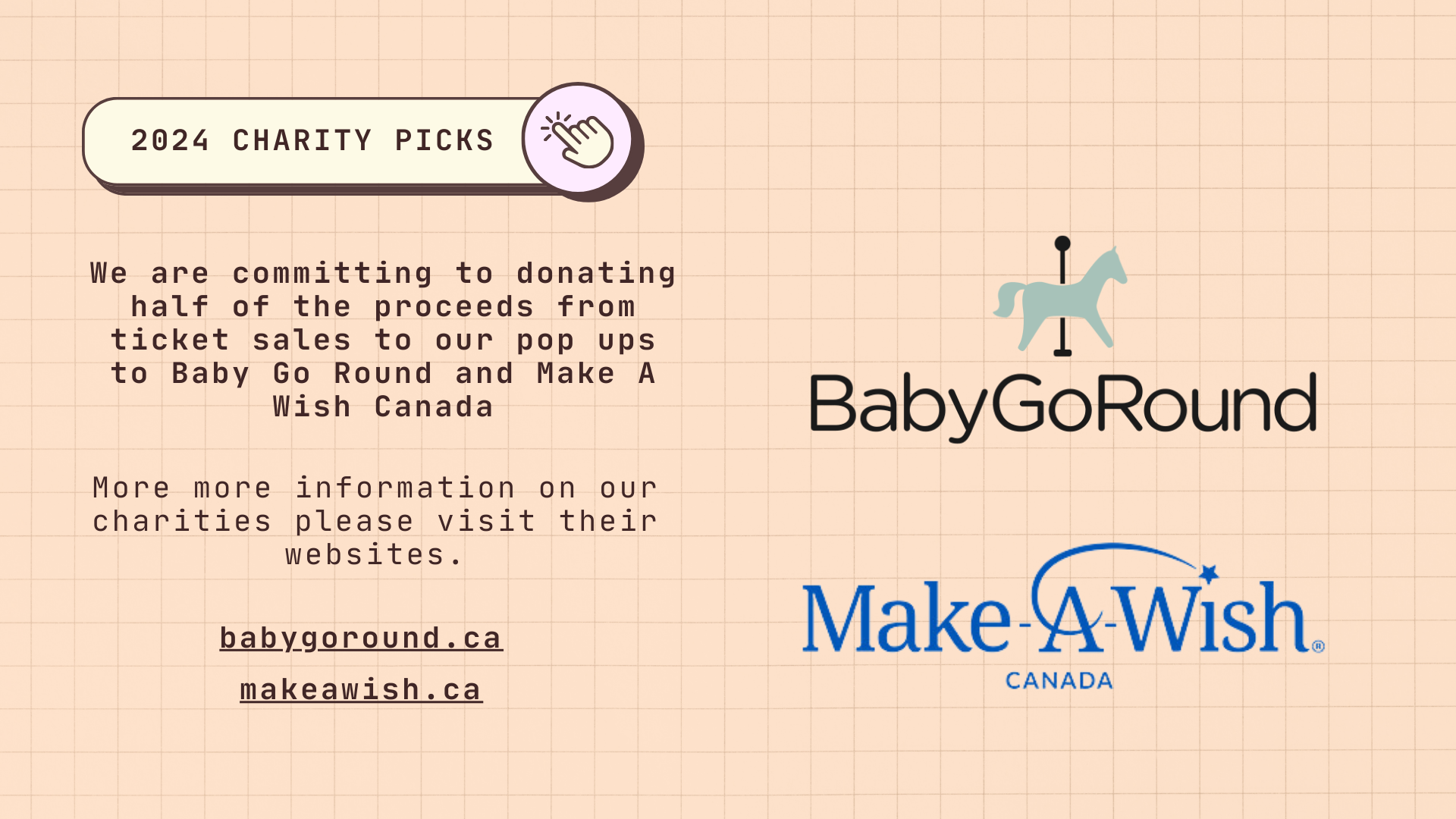 Giving Back - Charity Choices for 2024 | Vancouver Etsy Co