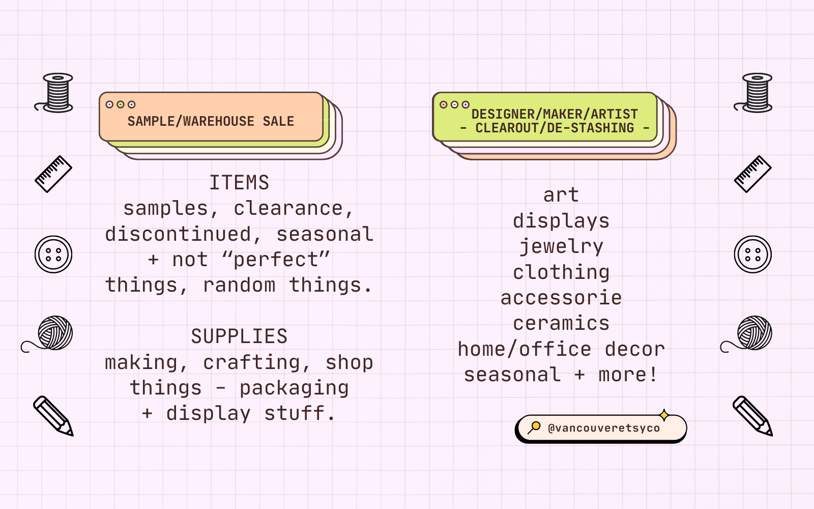 What is Maker Supply? | Vancouver Etsy Co